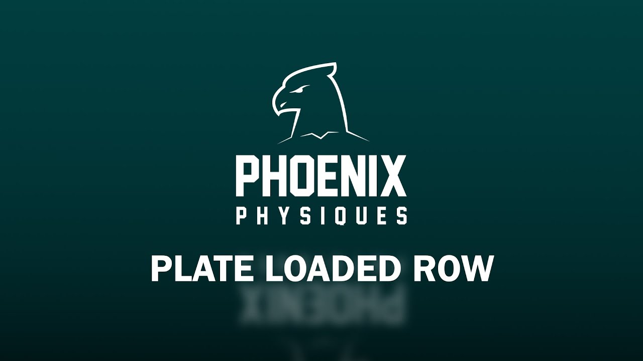 Plate Loaded Row - Phoenix Physiques